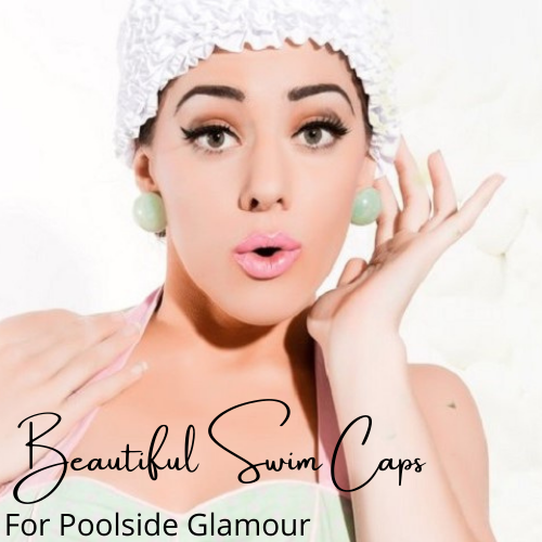 Fine Saratoga - Pretty Retro Inspired Swim Caps For Women – Fine ...